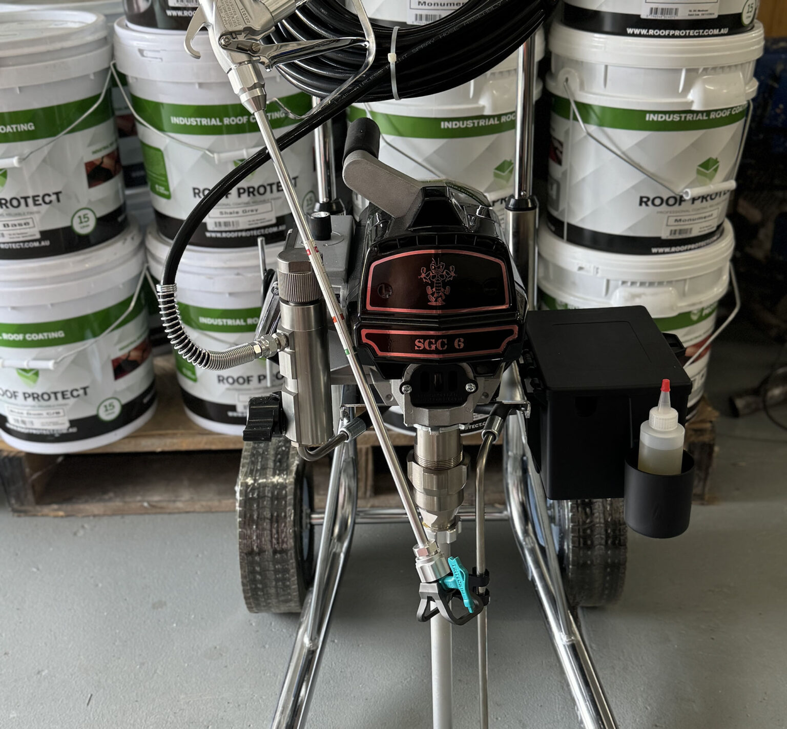 Spray Gun Roof Kit Week Hire | The Spray Gun Club
